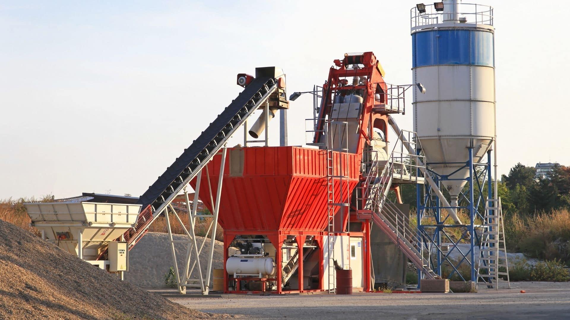 Compact Concrete Batching Plant - MBA Asphalt Plant | Concrete Plant